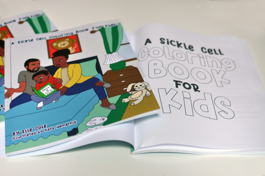 A Sickle Cell Coloring book for Kids - Sickle Cell Books